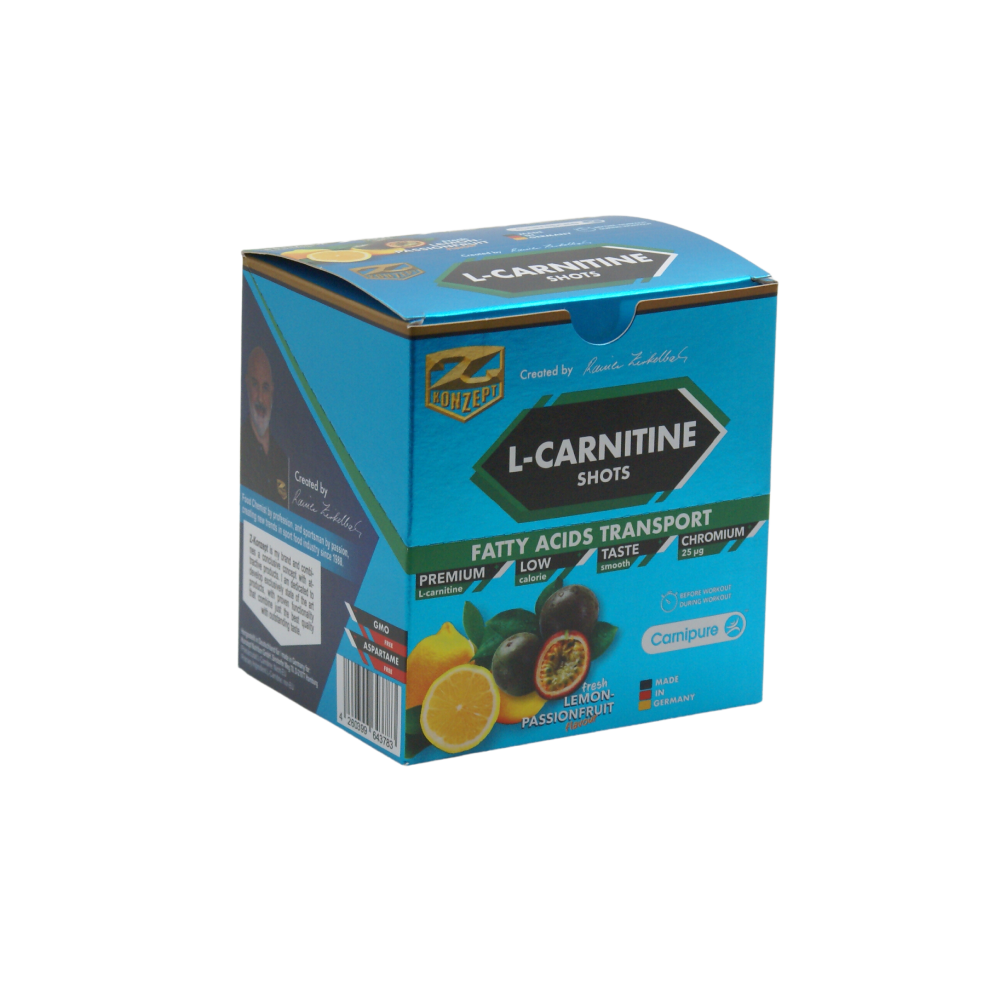 L-Καρνιτίνη 880mg 20x25ml Shots - Z-Konzept. Recosport
